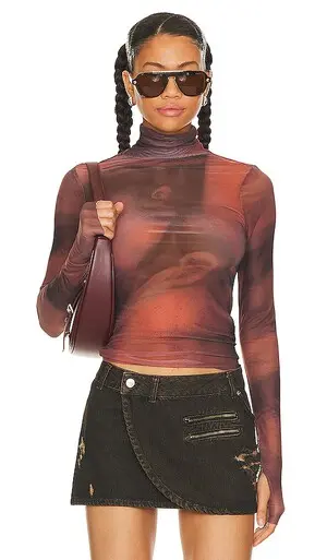 AFRM AFRM Zadie Top Rust