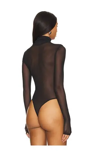 Superdown Twila Sheer Bodysuit