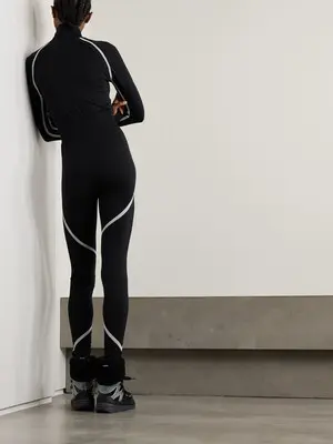 Perfect Moment Stretch-knit Ski Jumpsuit