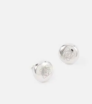 Loewe Anagram Pebble Sterling Stud Earrings