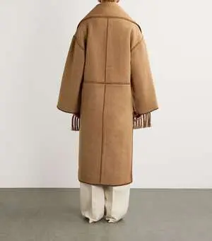 TOTEME Wool-blend Scarf Coat - Brown