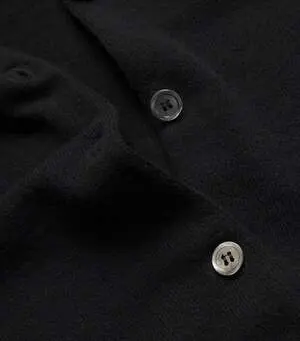 Harrods Cashmere Crew Neck Cardigan - Black