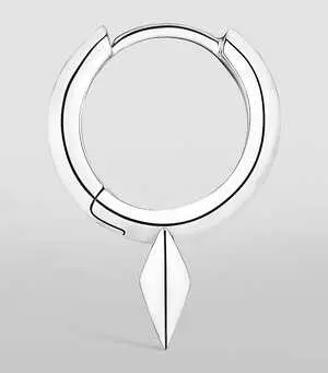 MARIA TASH Single Short Spike Hoop Earring
