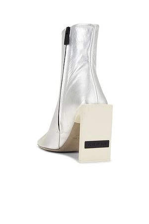 Fear Of God Ankle Boot In Metallic Leather