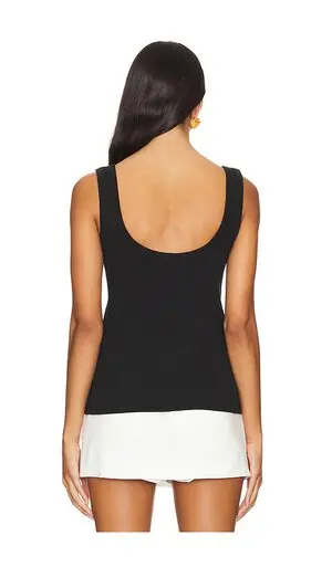 Sold Out NYC Scoop Neck Ribbed Tank