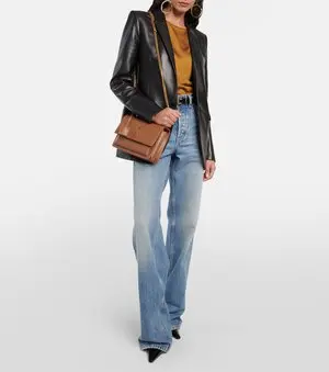 Saint Laurent Sunset Medium Leather Shoulder Bag