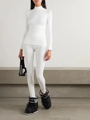 Falke Maximum Warm" Turtleneck Top - White