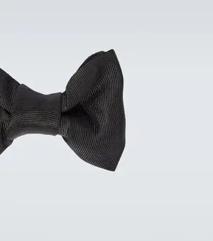 TOM FORD Silk Bow Tie - Black
