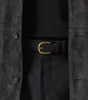 SAMAN AMEL Suede Belt