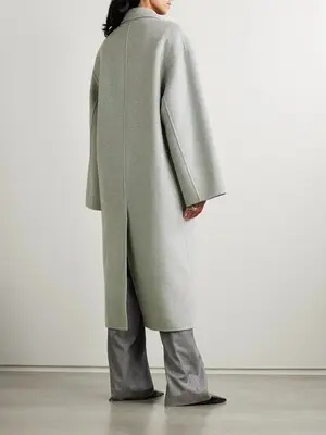 Loulou De Saison Borneo Wool And Cashmere-blend Coat - Gray