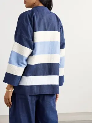 LEMLEM Terara Striped Cotton Jacket