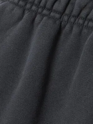SLVRLAKE Cotton-jersey Wide Leg Track Pants - Black
