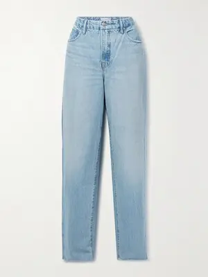 Good American Good 90s High-rise Wide-leg Jeans