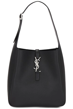 Saint Laurent Le 5 A 7 Supple Hobo Bag - Nero