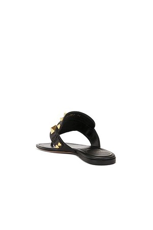 Valentino Garavani Plaster Caster Thong Sandal - Nero