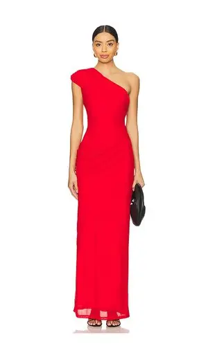 Superdown Fleur Maxi Dress - Red