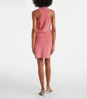 FERRAGAMO Cotton-blend Sleeveless Pullover