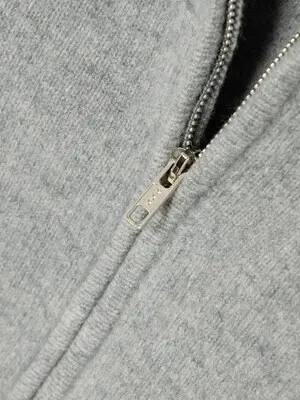 Maria Mcmanus Merino Wool Zip-up Hoodie