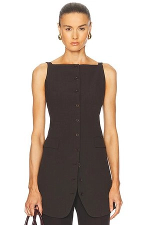 Beaufille Innes Sleeveless Top - Pepper
