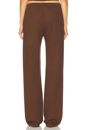 Eterne Straight Leg Sweatpant - Chocolate