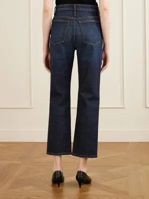 Khaite Abigail High-rise Straight-leg Jeans