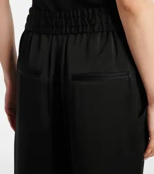 Isabel Marant Étoile Kendry Satin Wide-leg Trousers