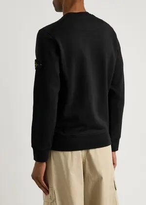 Stone Island Logo Cotton Sweatshirt