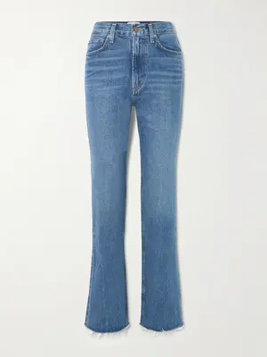 AGOLDE Leena High-rise Bootcut Jeans - Blue