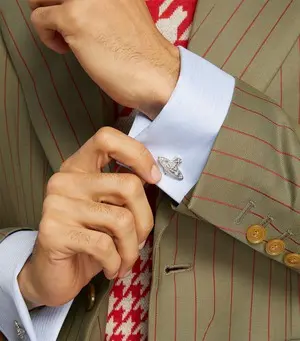 VIVIENNE WESTWOOD Mini Bas Relief Orb Cufflinks