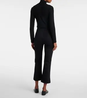 LESET Lauren Cropped Cardigan In Ivory Glow