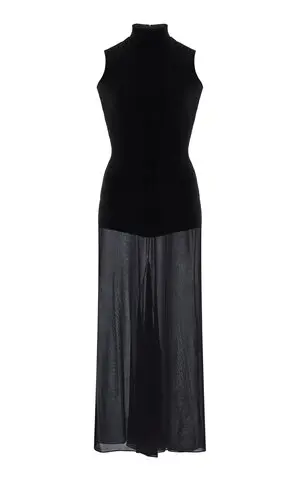 Burc Akyol Yatch Jersey Dress - Black