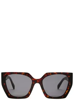Prada Square Frame Sunglasses - Black