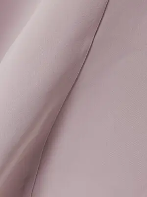 Victoria Beckham Paneled Asymmetric Crepe Midi Skirt