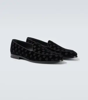 Dolce & Gabbana Velvet Loafers