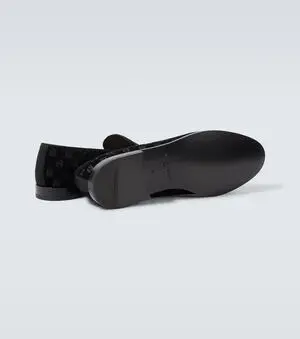Dolce & Gabbana Velvet Loafers