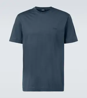 Zegna Logo Cotton T-shirt
