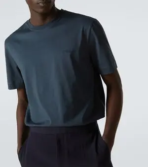 Zegna Logo Cotton T-shirt
