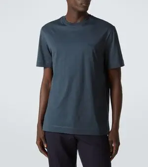 Zegna Logo Cotton T-shirt