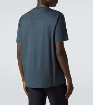 Zegna Logo Cotton T-shirt