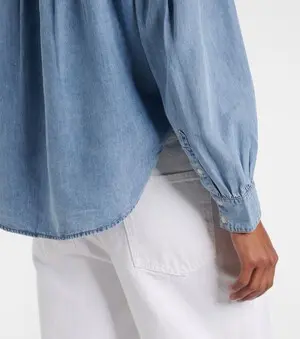 Veronica Beard Kylie Denim Shirt