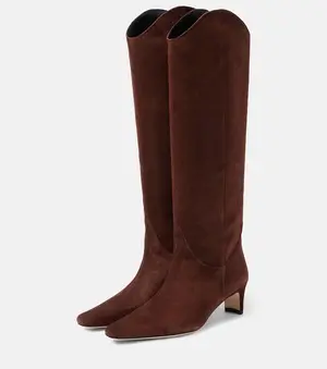 Staud Suede Knee-high Boots