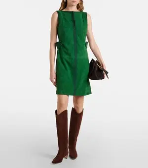 Staud Suede Knee-high Boots