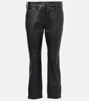 Magda Butrym Low-rise Leather Capris
