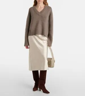 Staud Wally Suede Knee-high Boots