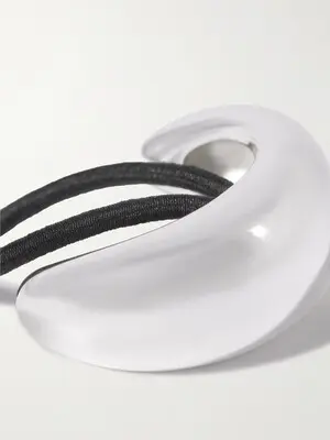 LIÉ STUDIO Thea -plated Hair Tie - Silver
