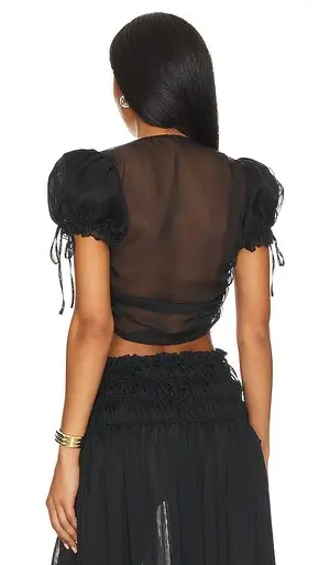 Lpa Ophelia Tie Front Top