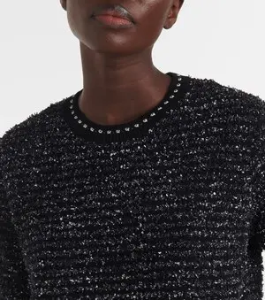 Thom Browne Cotton-blend Tweed Mini Dress