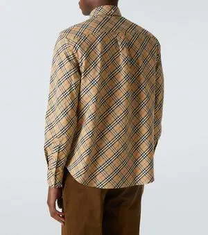 Burberry Check Cotton Poplin Shirt