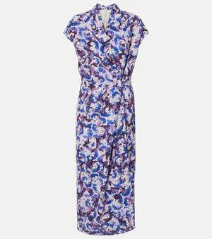 Dries Van Noten Printed Midi Dress