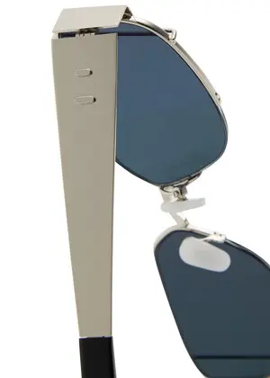 FOR ART'S SAKE Talia Rectangle-frame Sunglasses